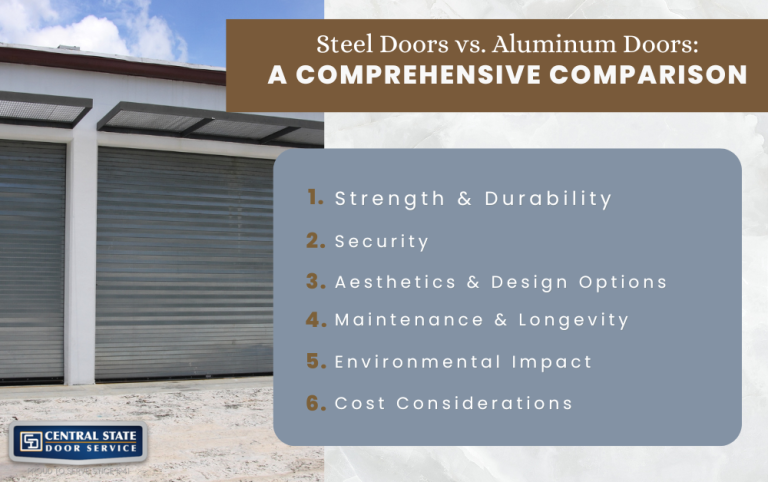 Steel Doors vs. Aluminum Doors: A Comprehensive Comparison - CS Doors